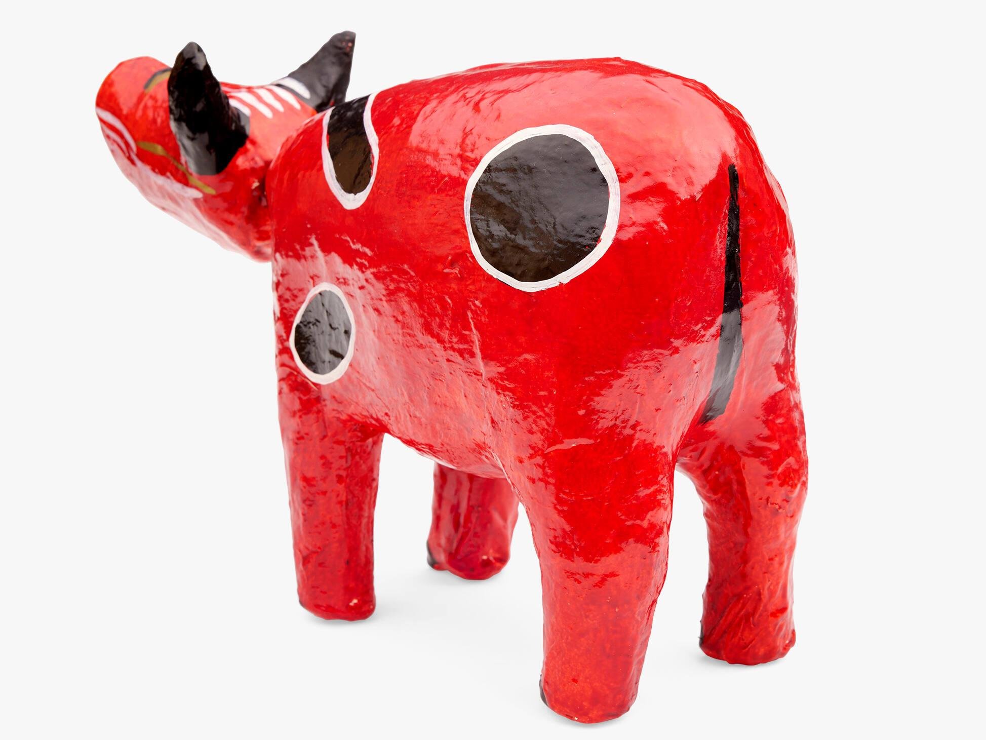 Akabeko (red cow)—Toys and Play Exhibition