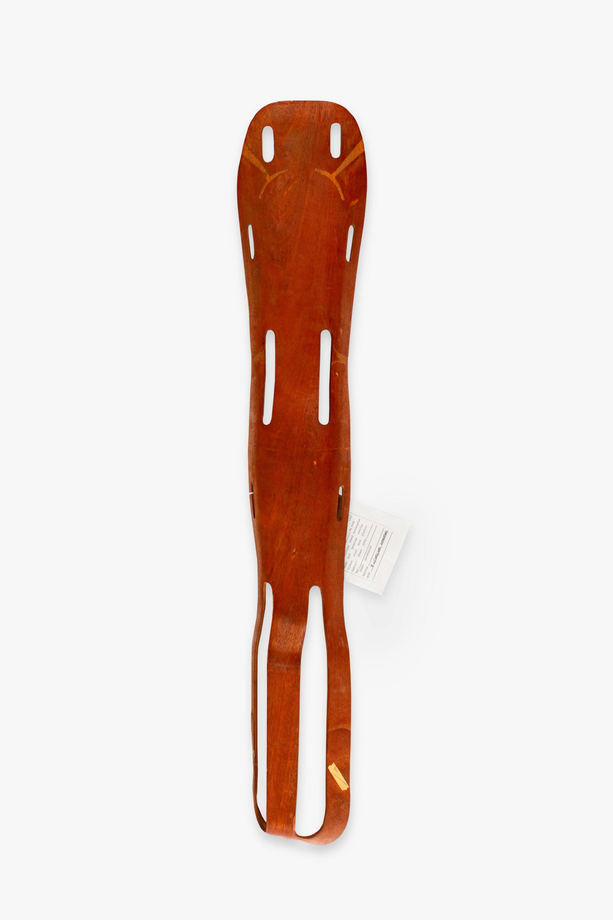 Eames Leg Splint Mahogany Plywood | Eames Institute