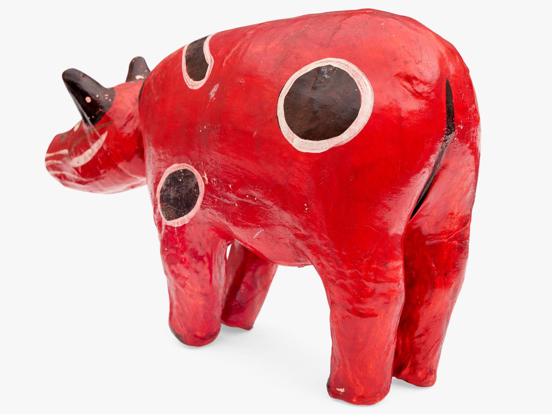 Akabeko (red cow)—Toys and Play Exhibition