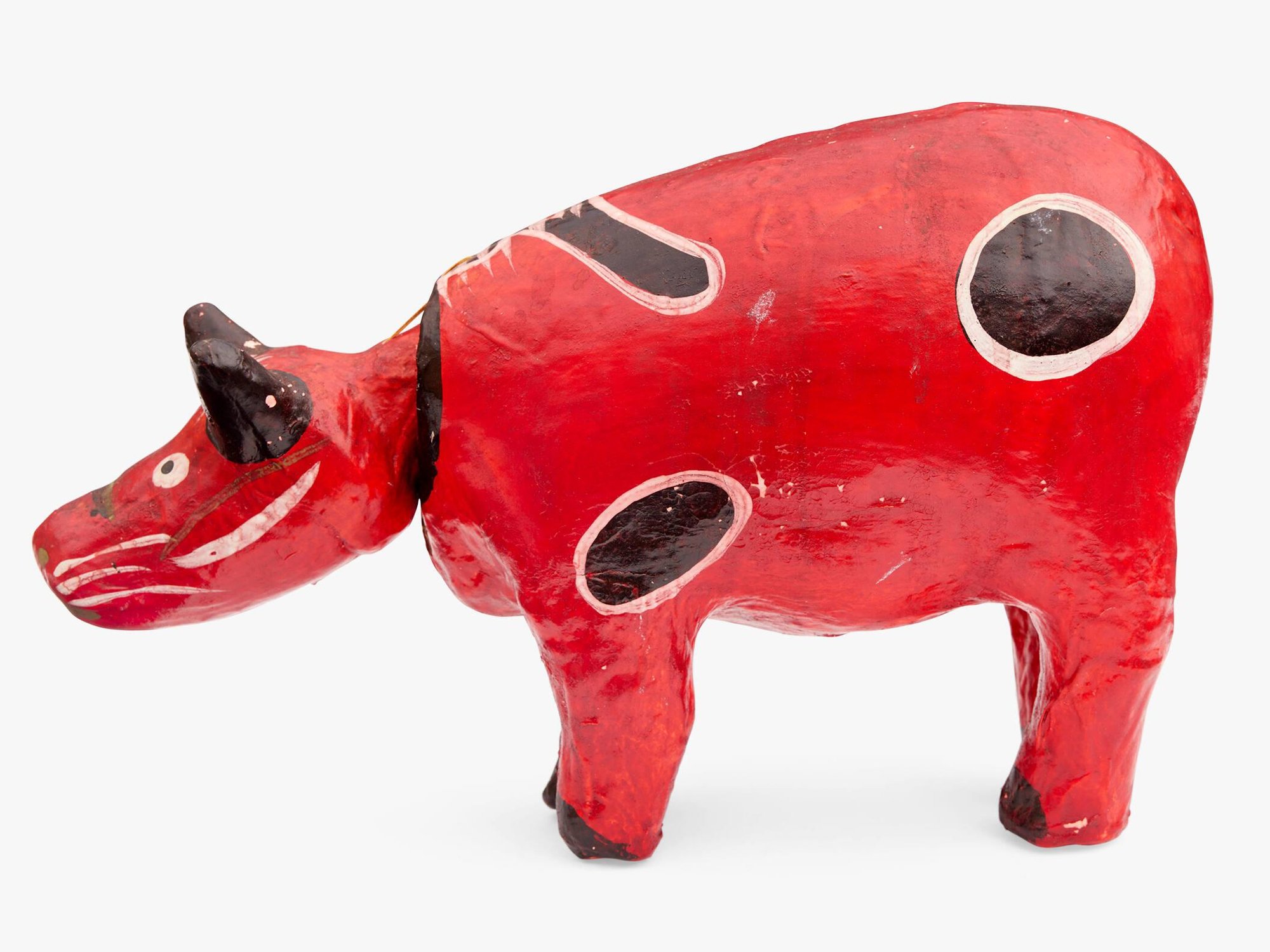 Akabeko (red cow)—Toys and Play Exhibition