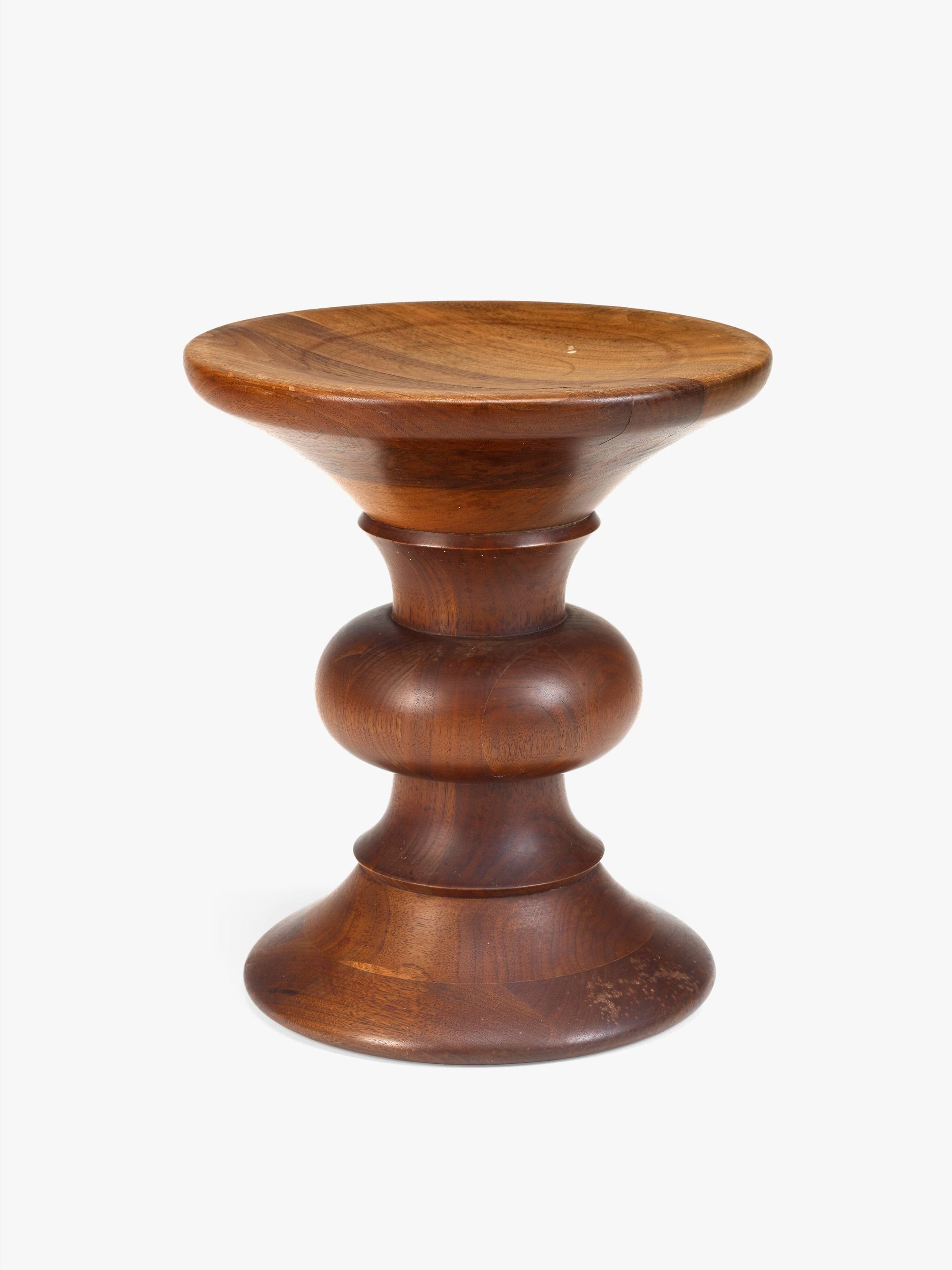 Eames Walnut Stool, 412 | Eames Institute