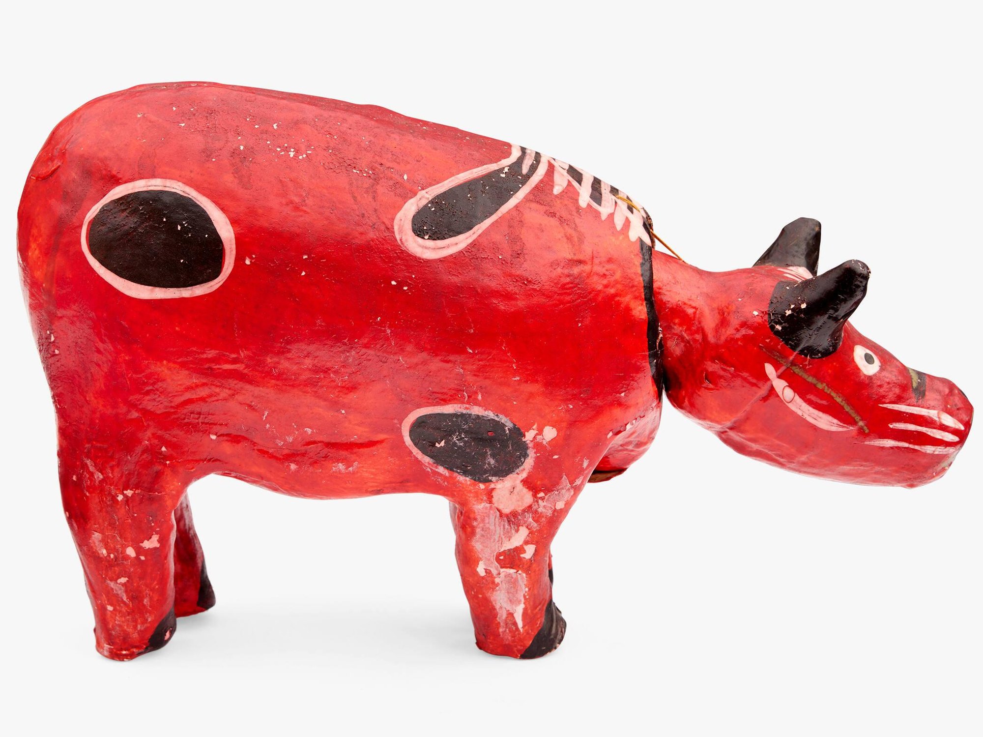 Akabeko (red cow)—Toys and Play Exhibition