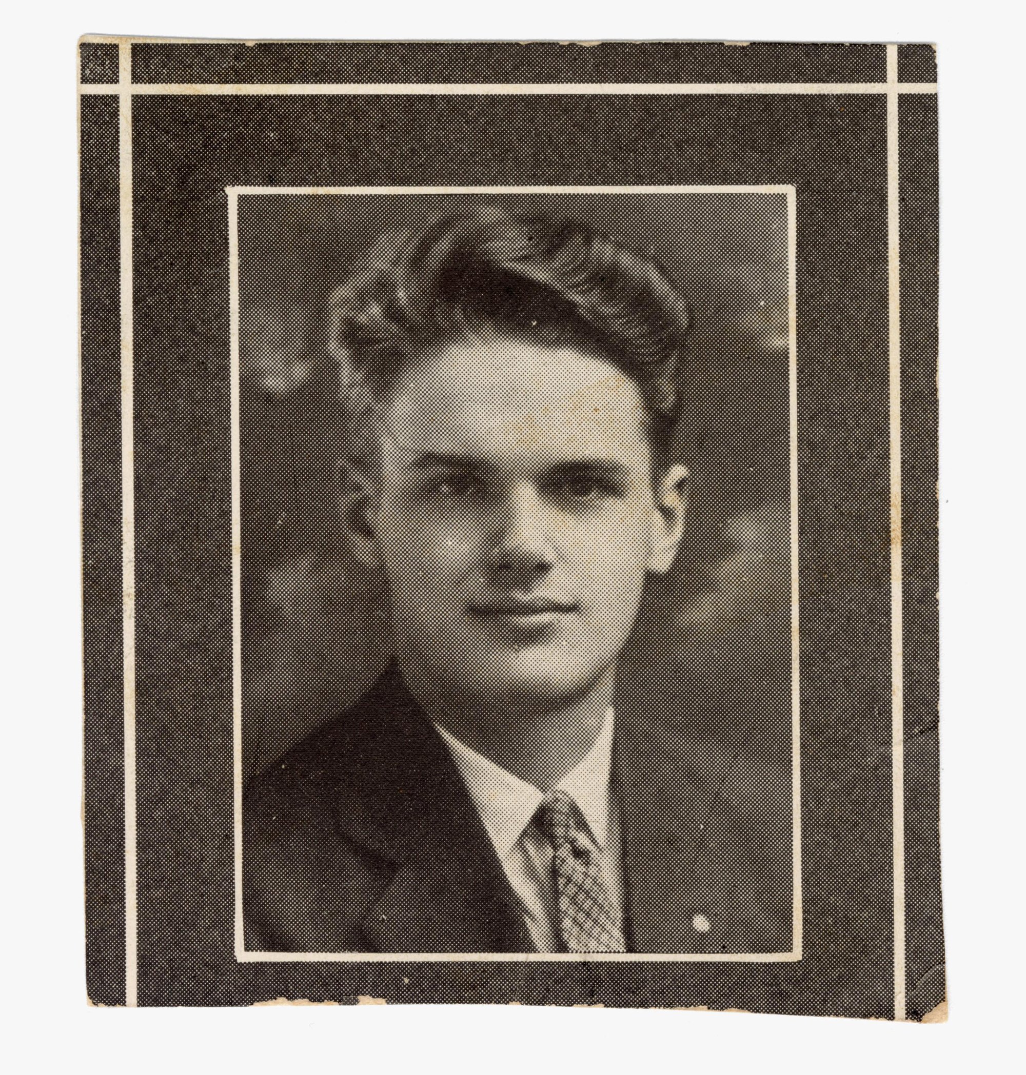 Charles Eames, High School Portrait, 1924 | Eames Institute