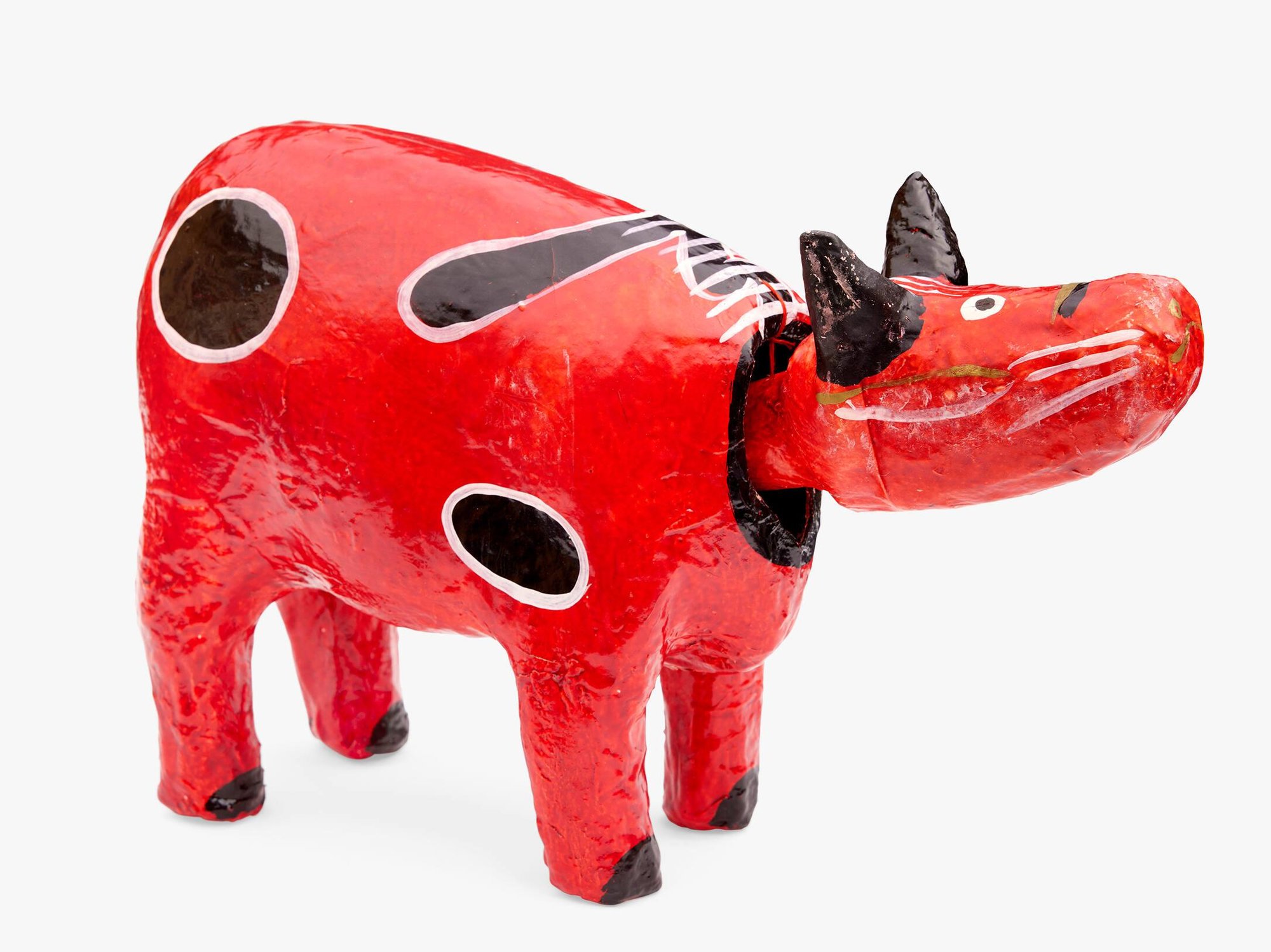 Akabeko (red cow)—Toys and Play Exhibition
