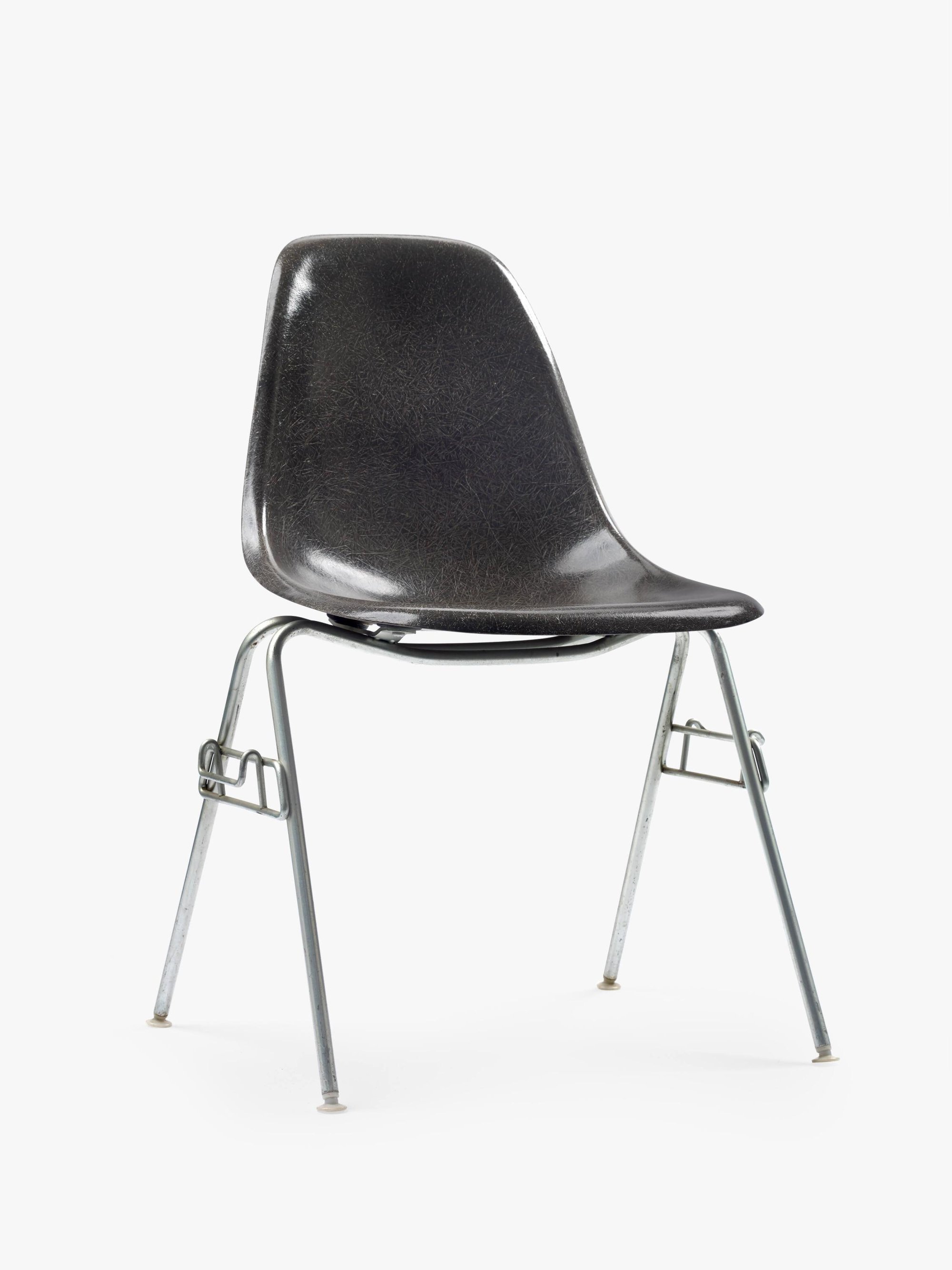 Eames Shell Chair, DSS Black Stacking Base | Eames Institute