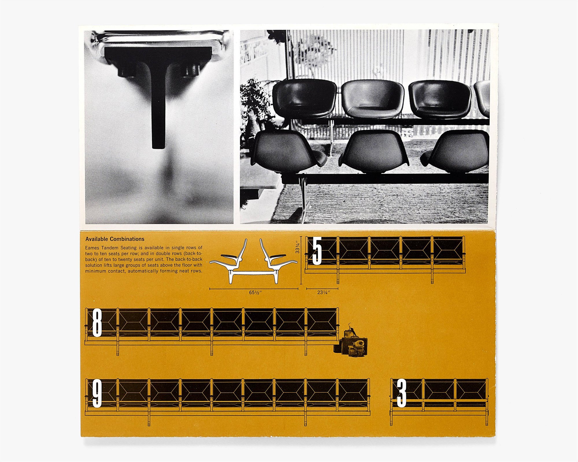 Eames Herman Miller Tandem Seating Brochure | Eames Institute