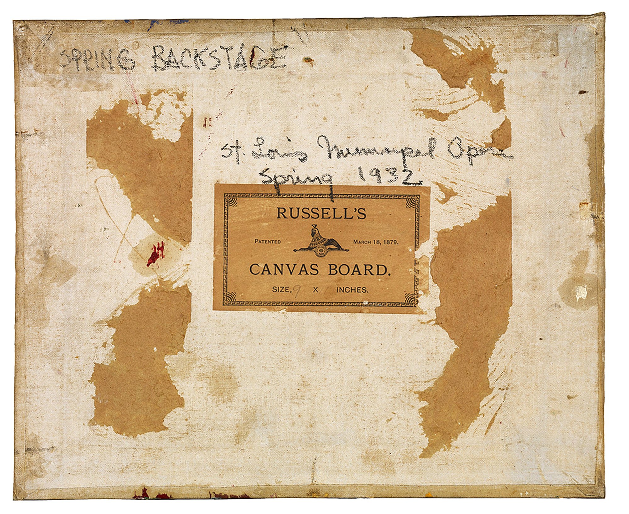 Charles Eames, Spring Backstage Painting, 1932