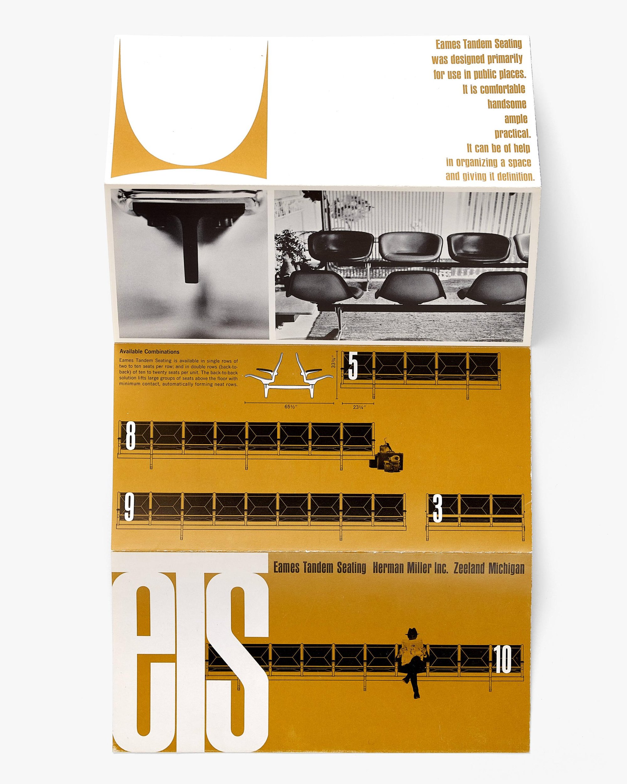Eames Herman Miller Tandem Seating Brochure | Eames Institute