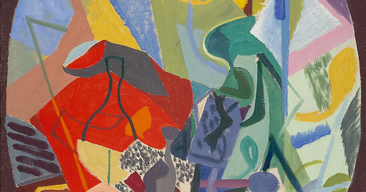 Ray Eames, Untitled, Abstract Painting, 1939 | Eames Institute