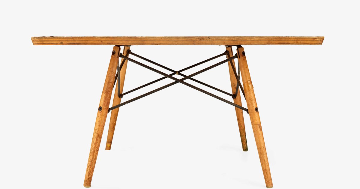 Eames Alcove Table Prototype Birch Plywood