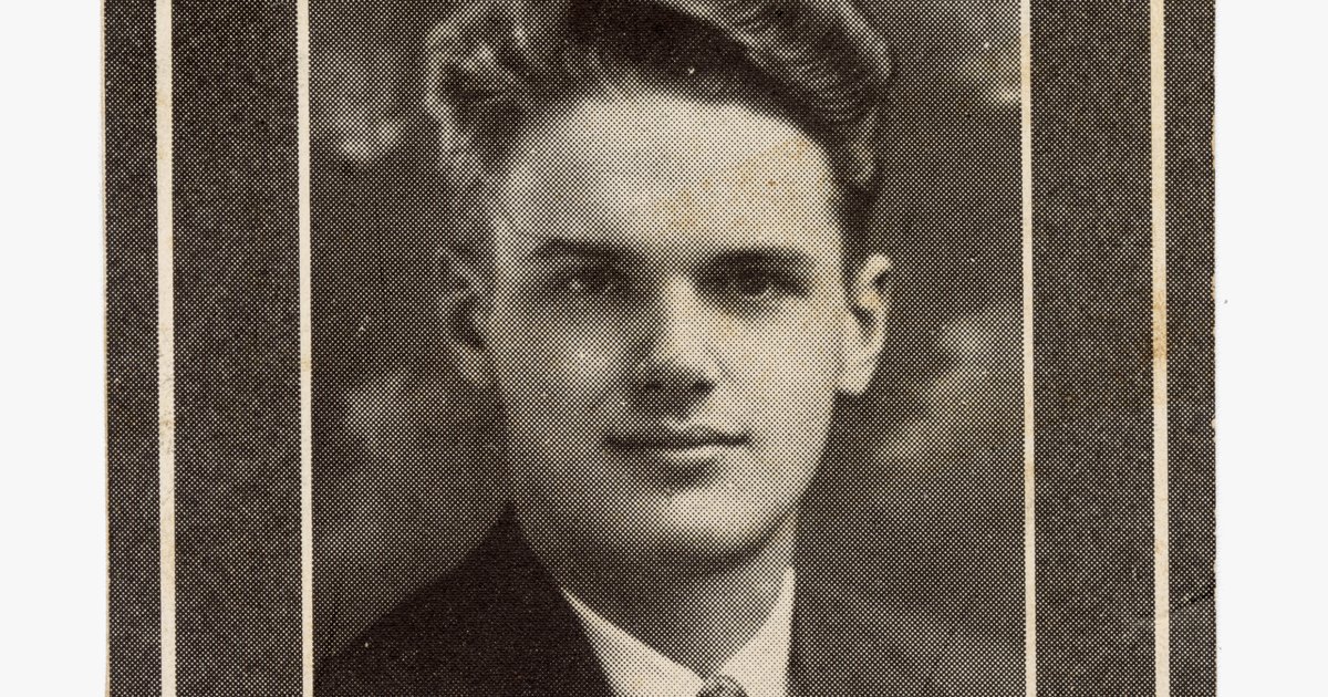 Charles Eames, High School Portrait, 1924 | Eames Institute